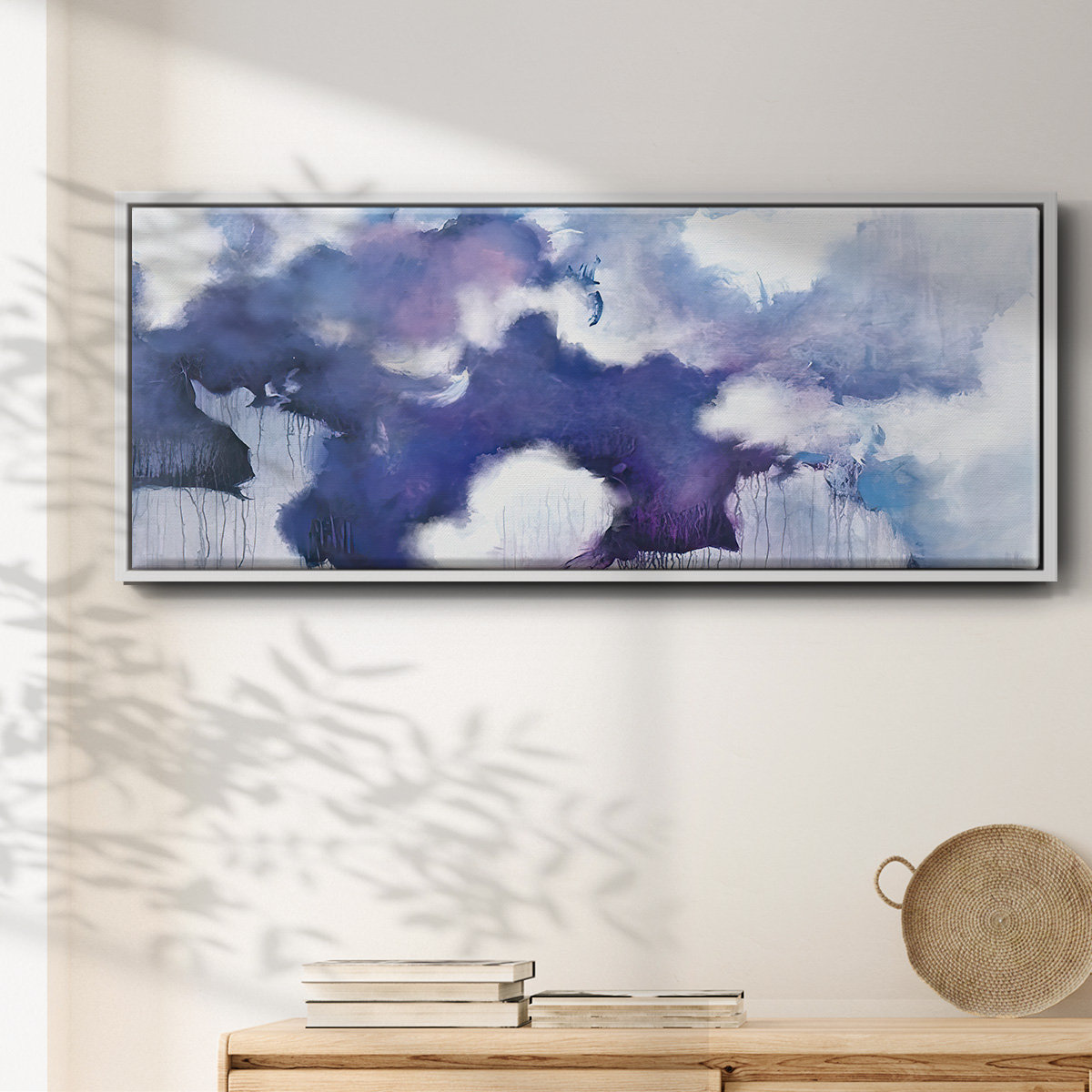 Brayden Studio® Acquiesce - Floater Frame Print on Canvas | Wayfair