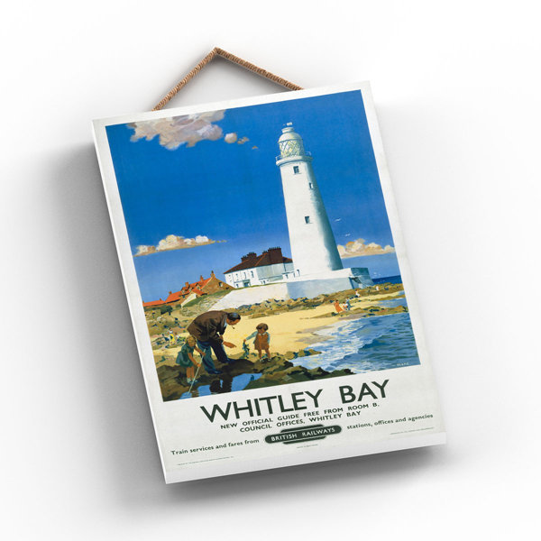 Happy Larry WHITLEY BAY LIGHTHOUSE | Wayfair.co.uk