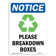 SignMission Please Breakdown Boxes Sign | Wayfair