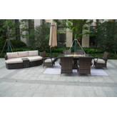 Wade Logan® Anazco 89'' Wicker Outdoor Patio Daybed & Reviews | Wayfair