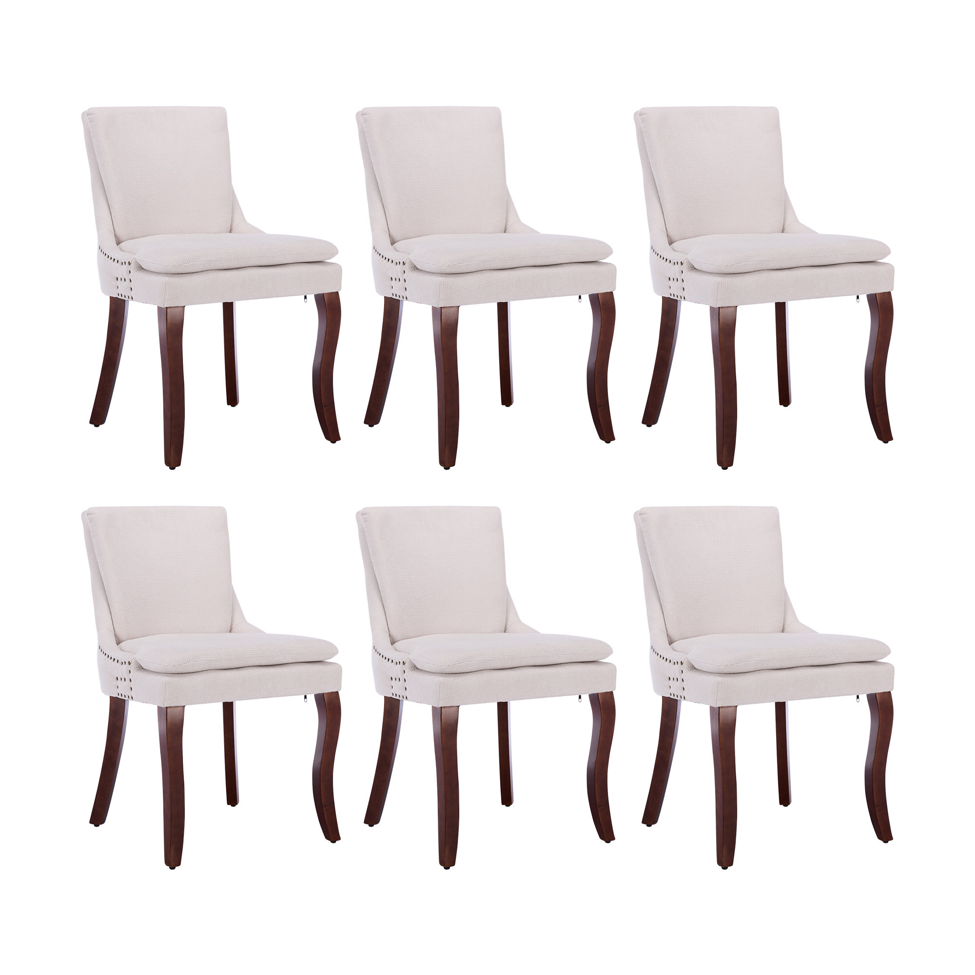 Red Barrel Studio® Double-layer Cushioned Chenille fabric Upholstered ...