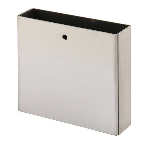 Prime-Line Pilaster Shoe Kit, Fits 4 in. Wide Pilasters, Stainless ...