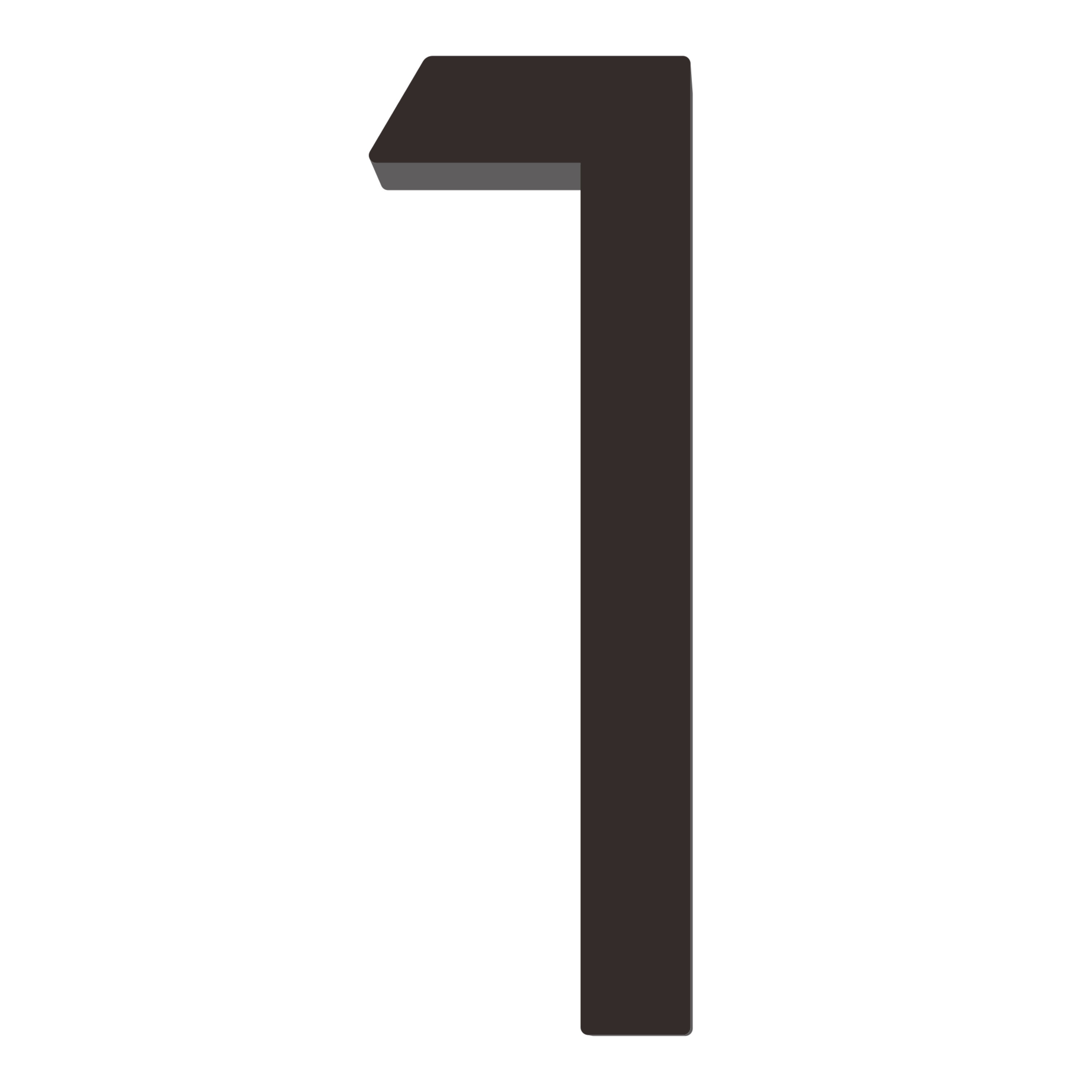 RCH Supply Company 8'' Modern Floating Acrylic House Numbers - Wayfair ...