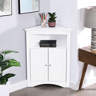 Winston Porter Multifunctional Sideboard In White For Bathroom And ...