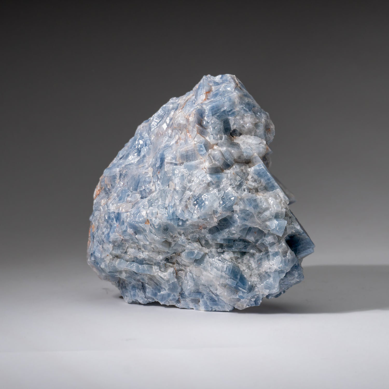Astro Gallery of Gems Blue Calcite Crystal Cluster From Mexico (4.6 Lbs ...