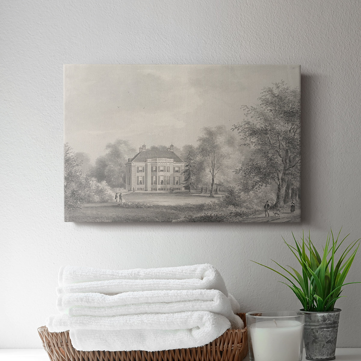 Winston Porter Vintage Sketch Work-XI -Gallery Wrapped Cavas | Wayfair