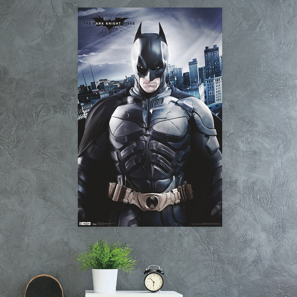 Trends International Dark Knight Rises - Crusader Paper Print - Wayfair ...