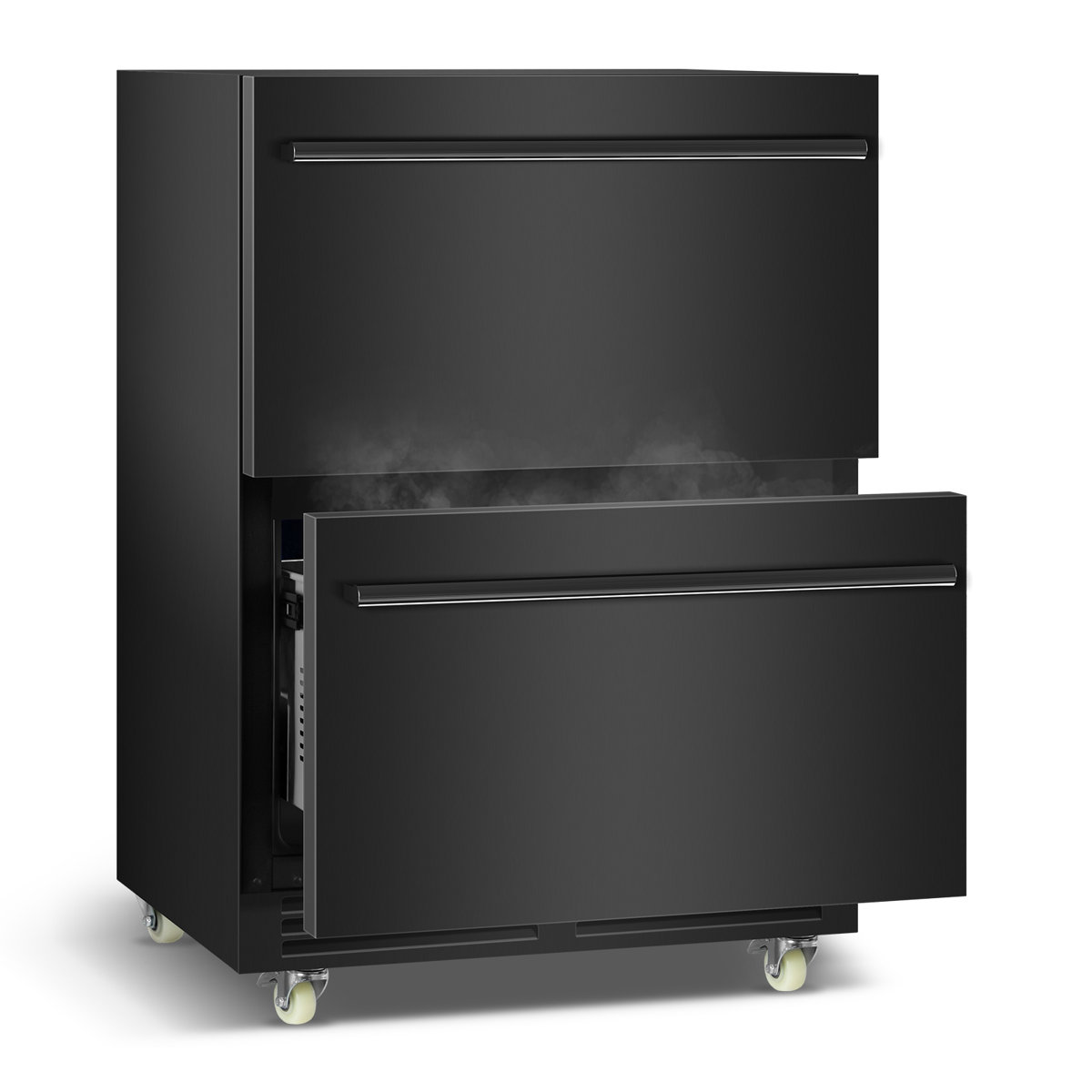 Nipus 24 Inch Beverage Refrigerator Freestanding/Built-In Drawer Cooler ...