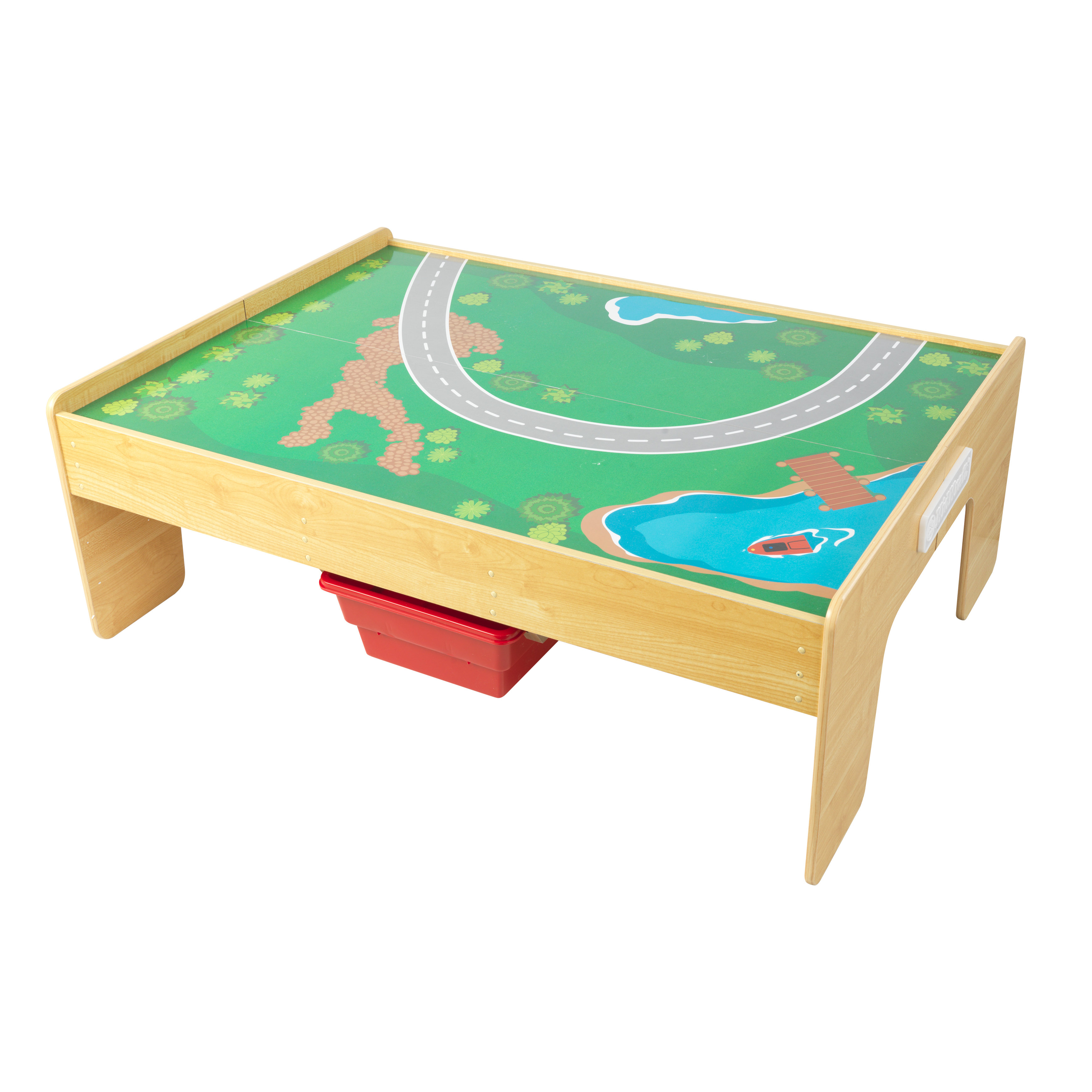 KidKraft Adventure Town Kids Rectangular Interactive Table & Reviews ...