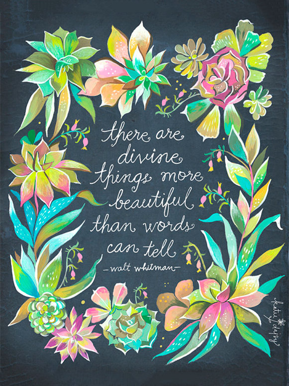 GreenBox Art Divine Things by Katie - Textual Art Print on Canvas | Wayfair