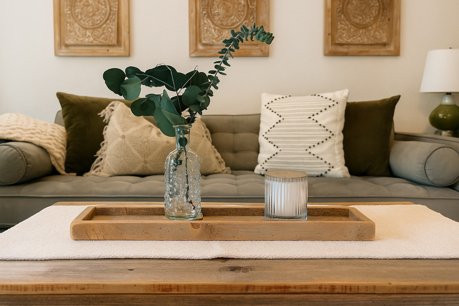 Ophelia & Co. Reclaimed Wood Centerpiece Tray 24x4 - Wayfair Canada