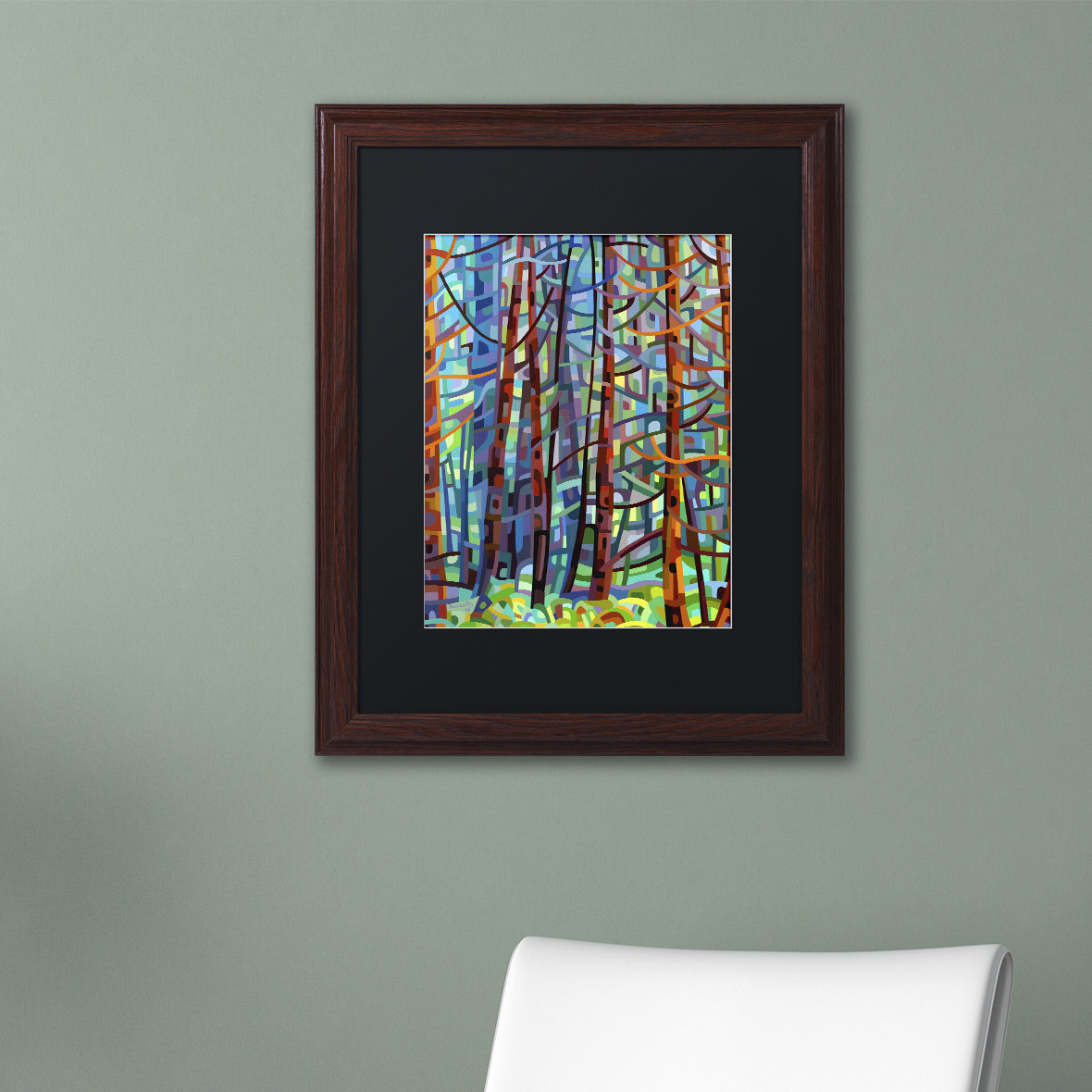 Union Rustic In a Pine Forest by Mandy Budan - Picture Frame Print on ...