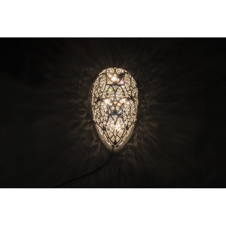 Mercer41 Peralez Stainless Steel Corner Wall Light | Wayfair.co.uk