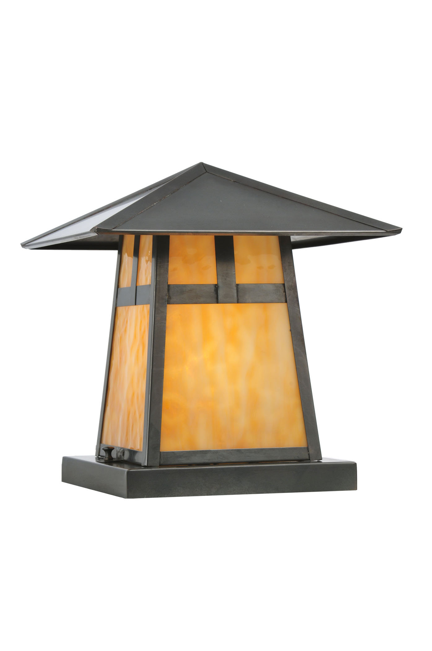 Meyda Lighting T Mission Stillwater 1-Light Pier Mount Light | Wayfair
