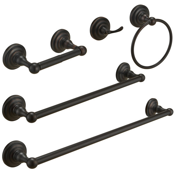 VIBRANTBATH 5 - Piece Bathroom Hardware Set | Wayfair