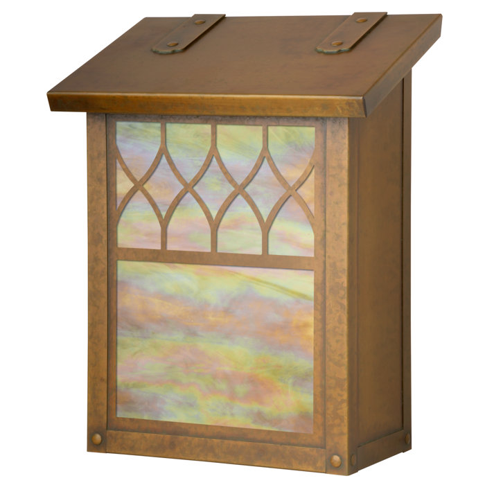 America's Finest Lighting Company Window Wall Mounted Mailbox | Wayfair