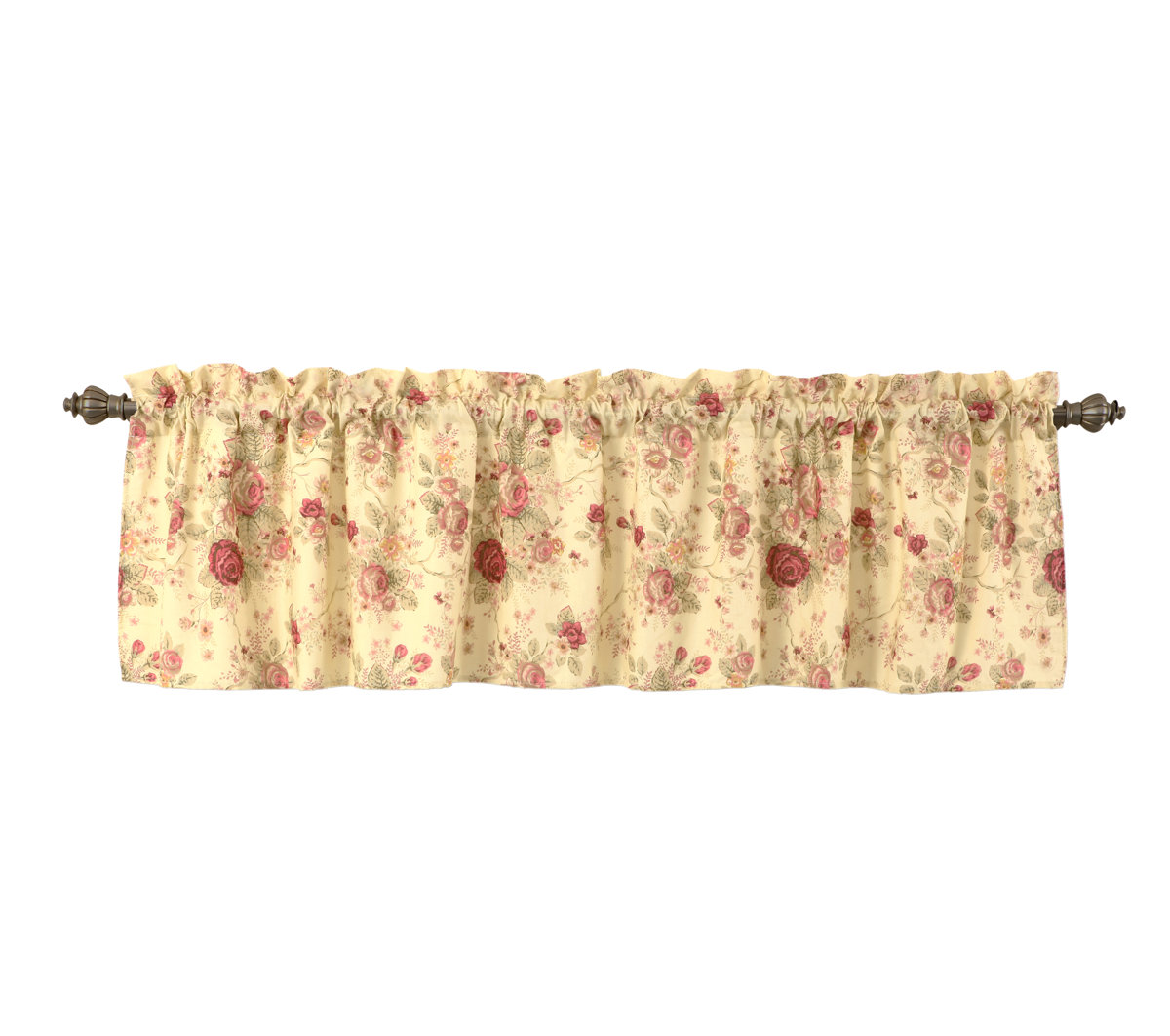Greenland Home Fashions Antique Rose 84" Curtain Valance & Reviews ...