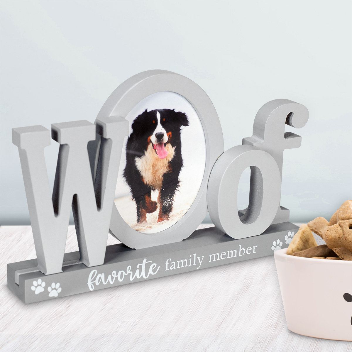 Latitude Run® WOOF PLATFORM LETTERS FRAME - Wayfair Canada