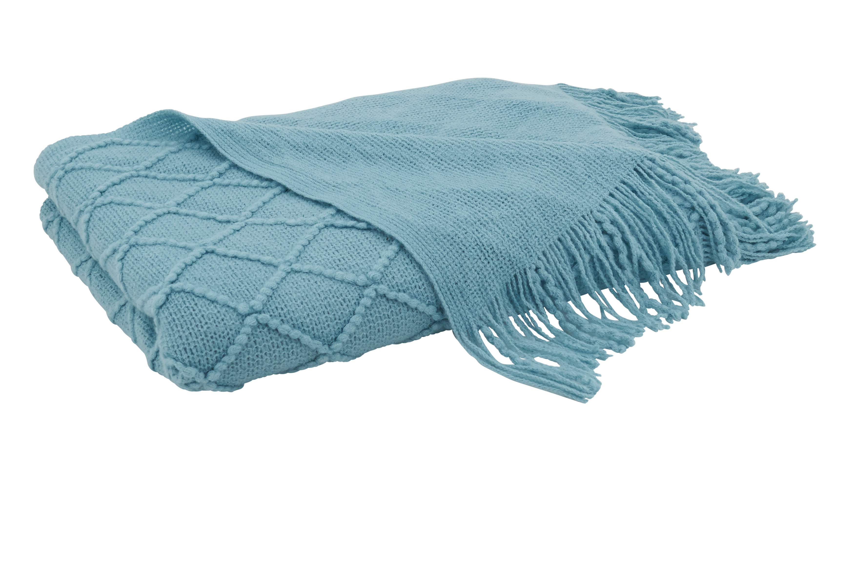 Saro Sevan Knitted Throw "& Reviews" | Wayfair