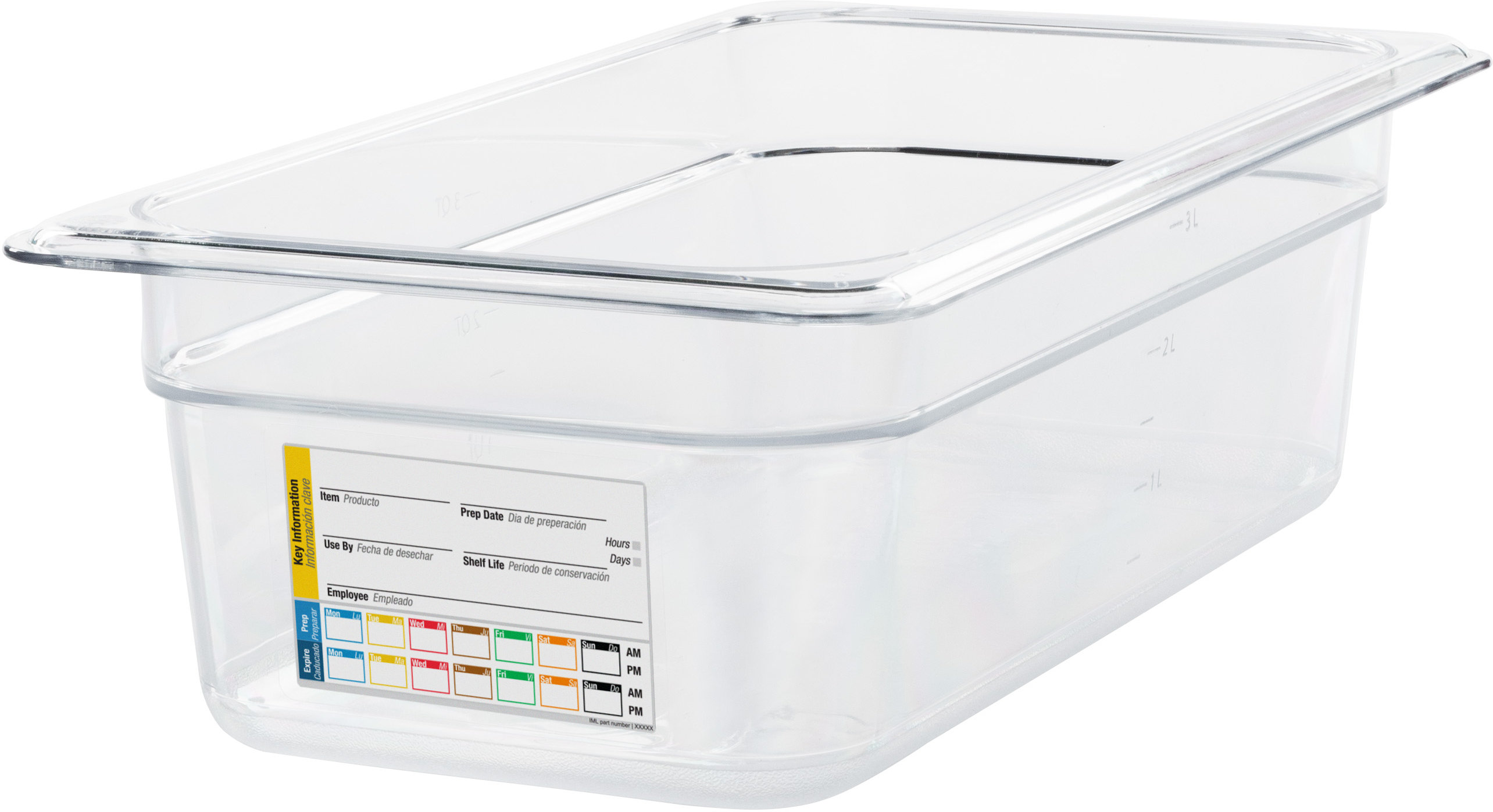 Carlisle Food Service Products Rectangle Polycarbonate Food Storage ...