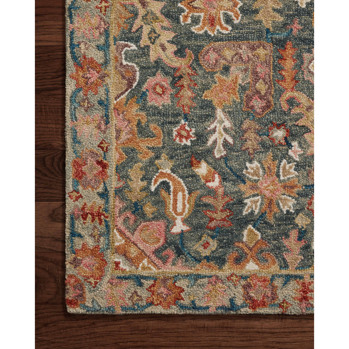 Bungalow Rose Damia Wool Area Rug & Reviews | Wayfair