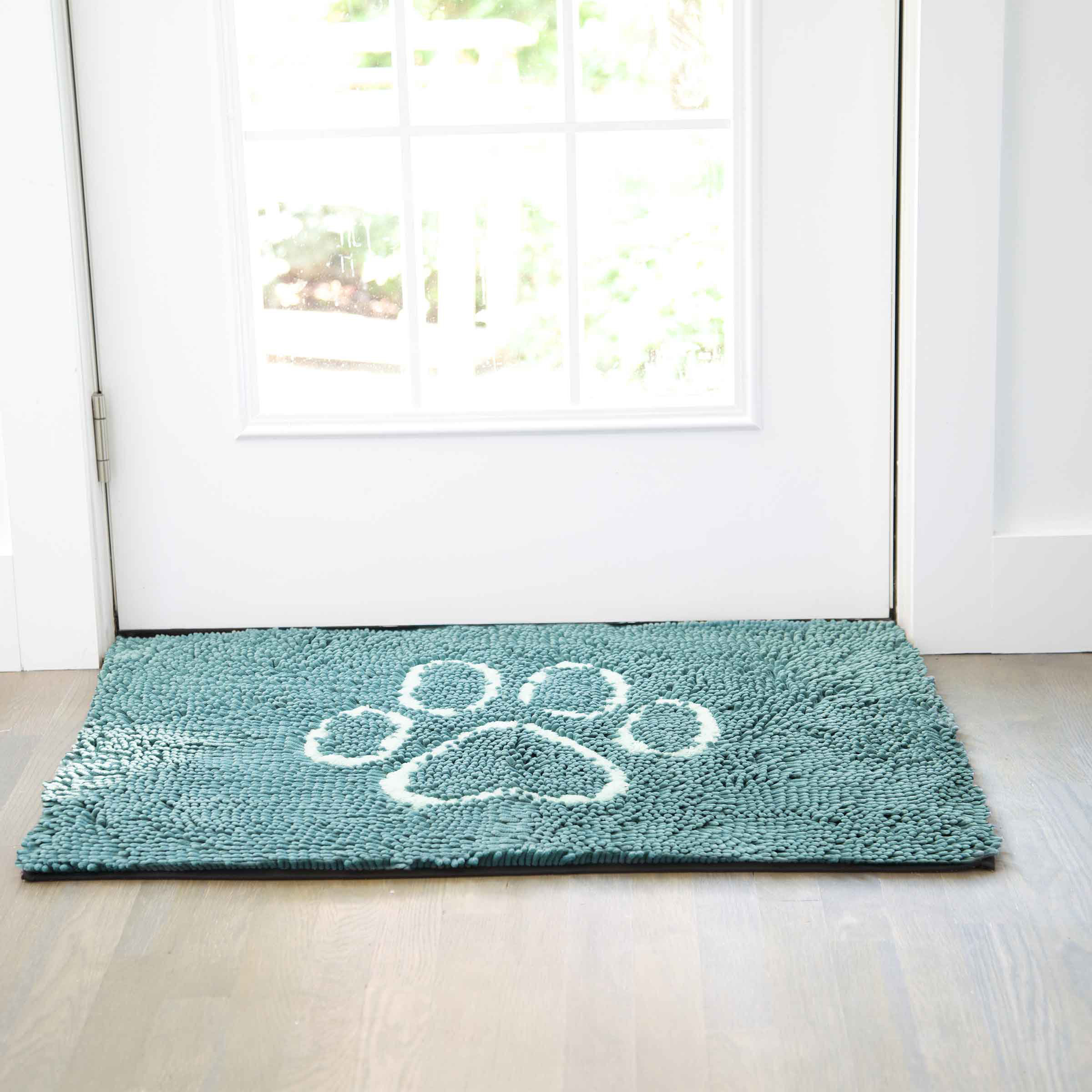 DGS Pet Products Dirty Dog Door Mat Small Misty Grey 23" x 16" x 2 ...
