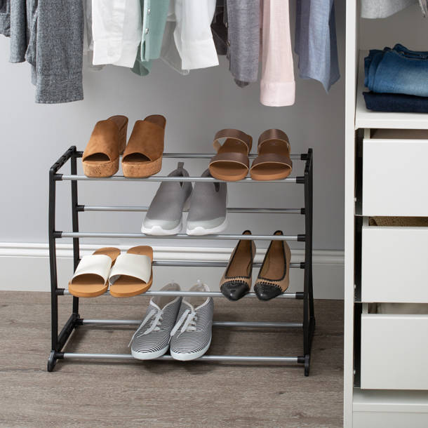 Rebrilliant Burrier 50 Pair Shoe Rack & Reviews | Wayfair