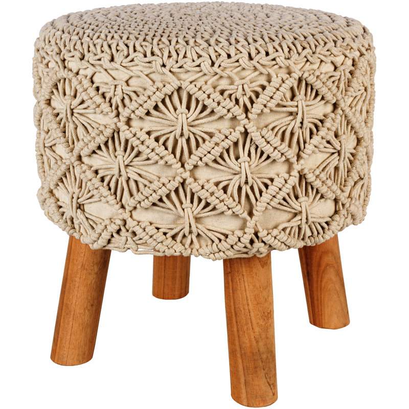 The Twillery Co.® Morven Solid Wood Decorative Stool & Reviews | Wayfair