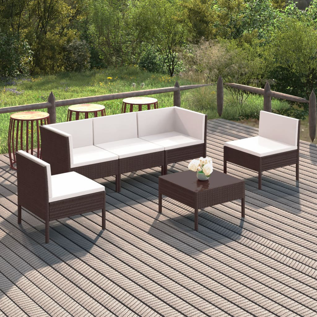 Latitude Run® Zaneria 6 Piece Sofa Seating Group with Cushions | Wayfair