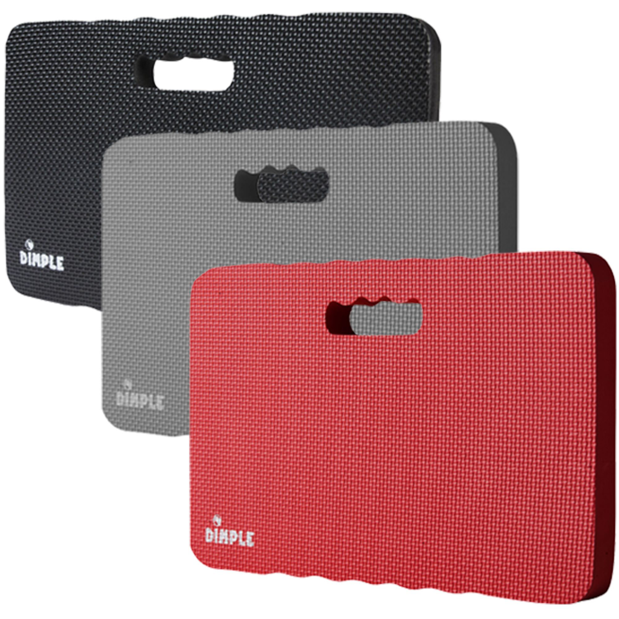 Dimple (Qty 3) Dimple High Density Thick Foam Comfort Kneeling Pad Mats ...