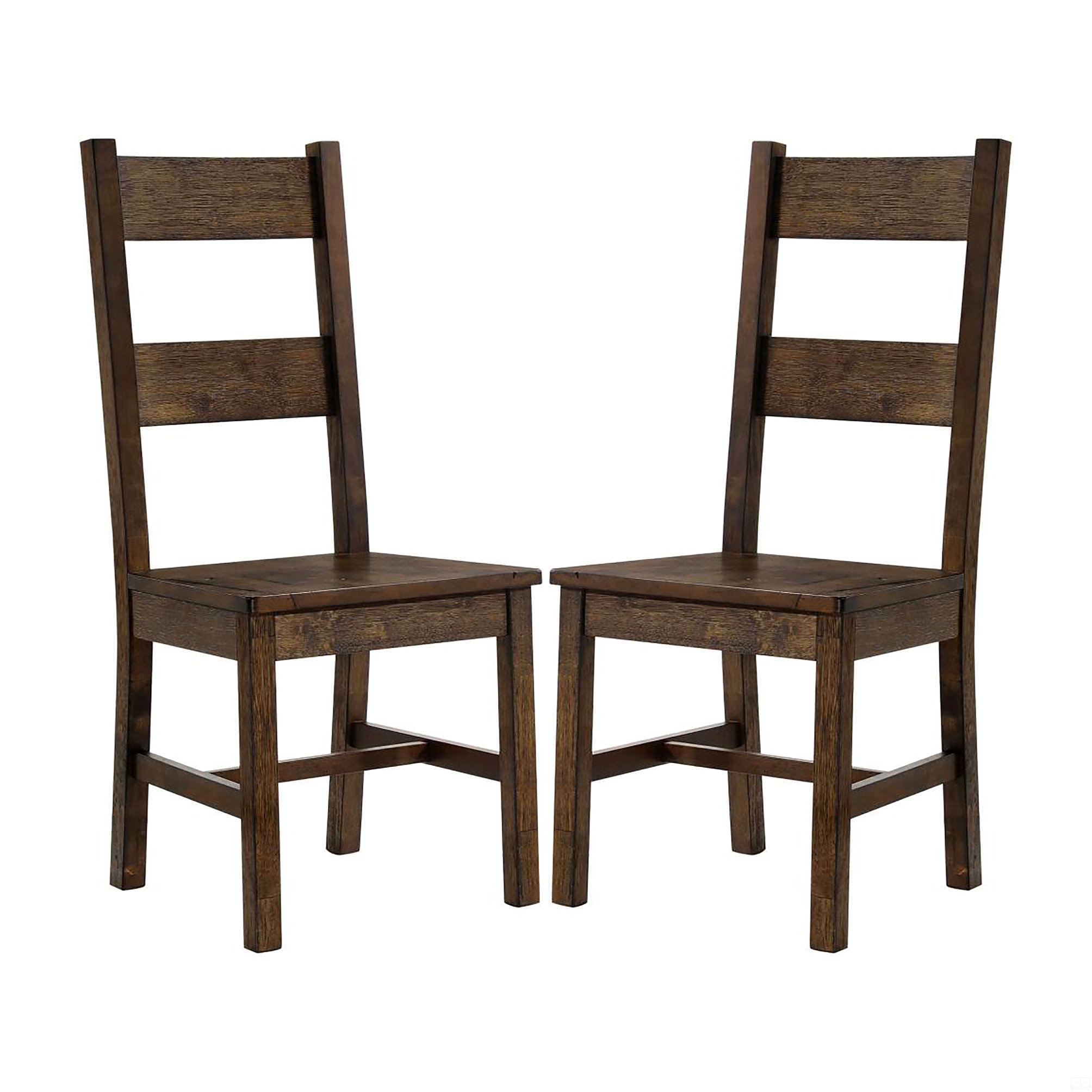 Rosalind Wheeler Ladder Back Dining Chairs (Set Of 2) - Wayfair Canada