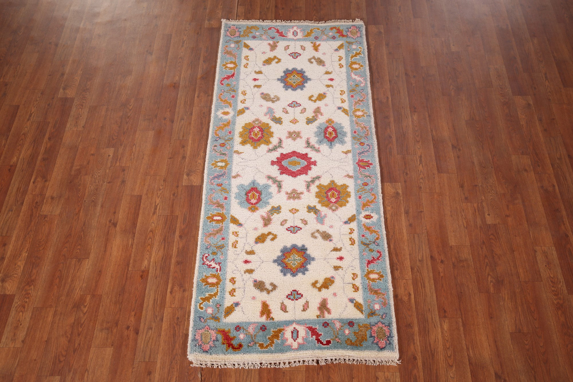 Wildon Home® Terico One-of-a-Kind 5' 9'' X 2' 6'' Cotton Area Rug Beige ...