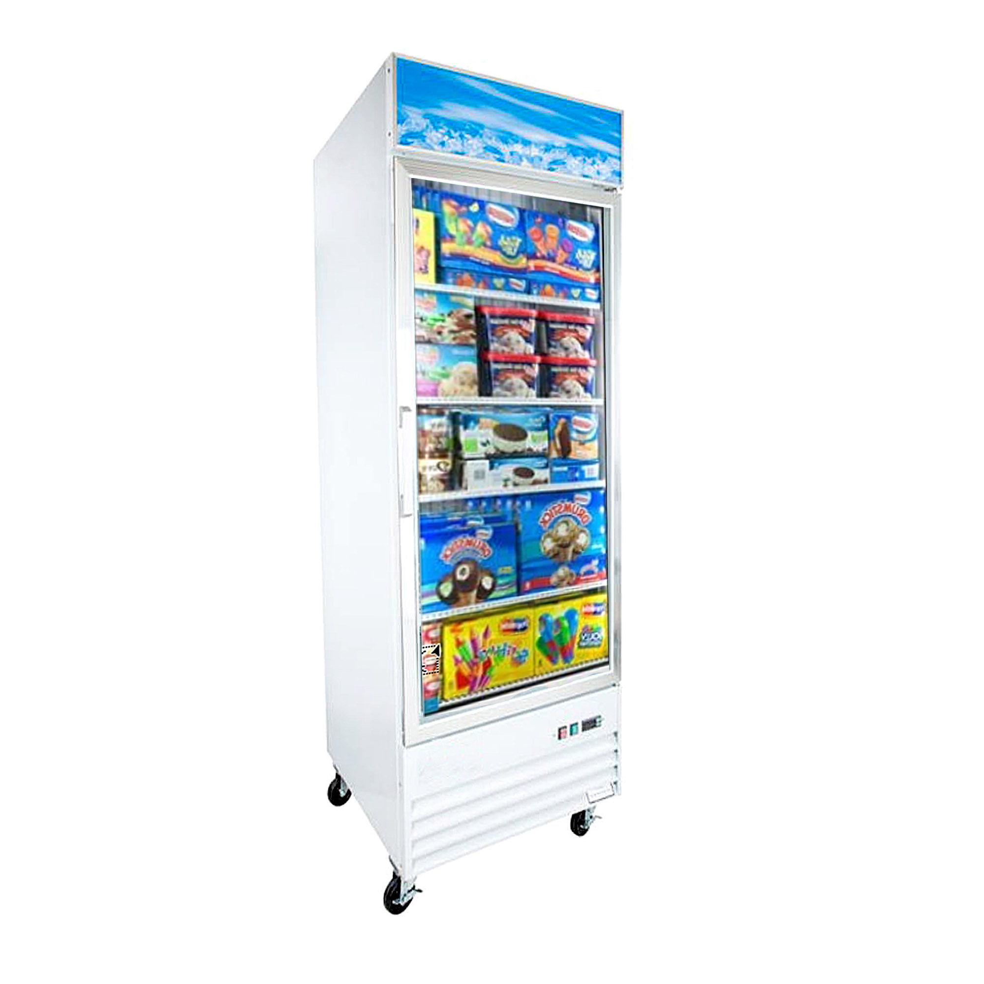 Cooler Depot 28 cu.ft. Merchandising Freezer | Wayfair