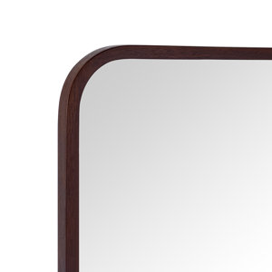 Latitude Run® Itzary Solid Wood Framed Rectangle Wall Mirror | Wayfair
