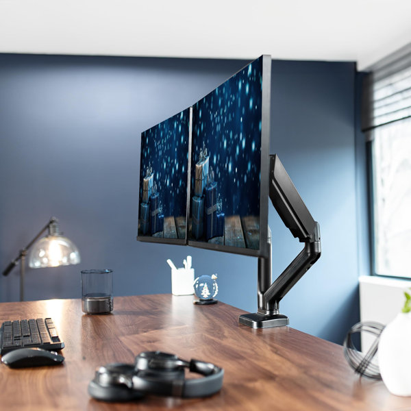 Inbox Zero Dual Monitor Up To 32 Inches And 19.8 Lbs Per Screen ...