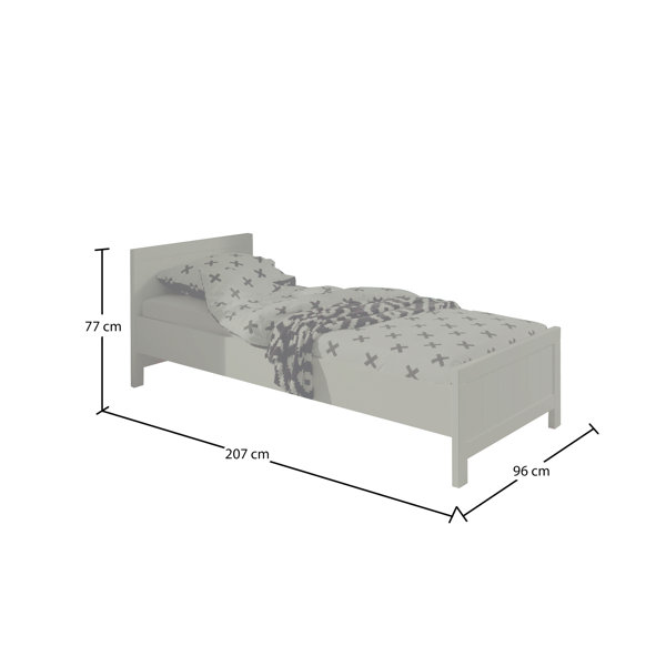 Vipack Erik European Single Bed | Wayfair.co.uk