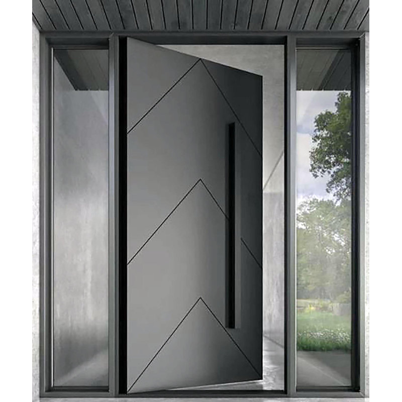 Custom Iron Door Pros Clio Pivot Iron Door | Wayfair