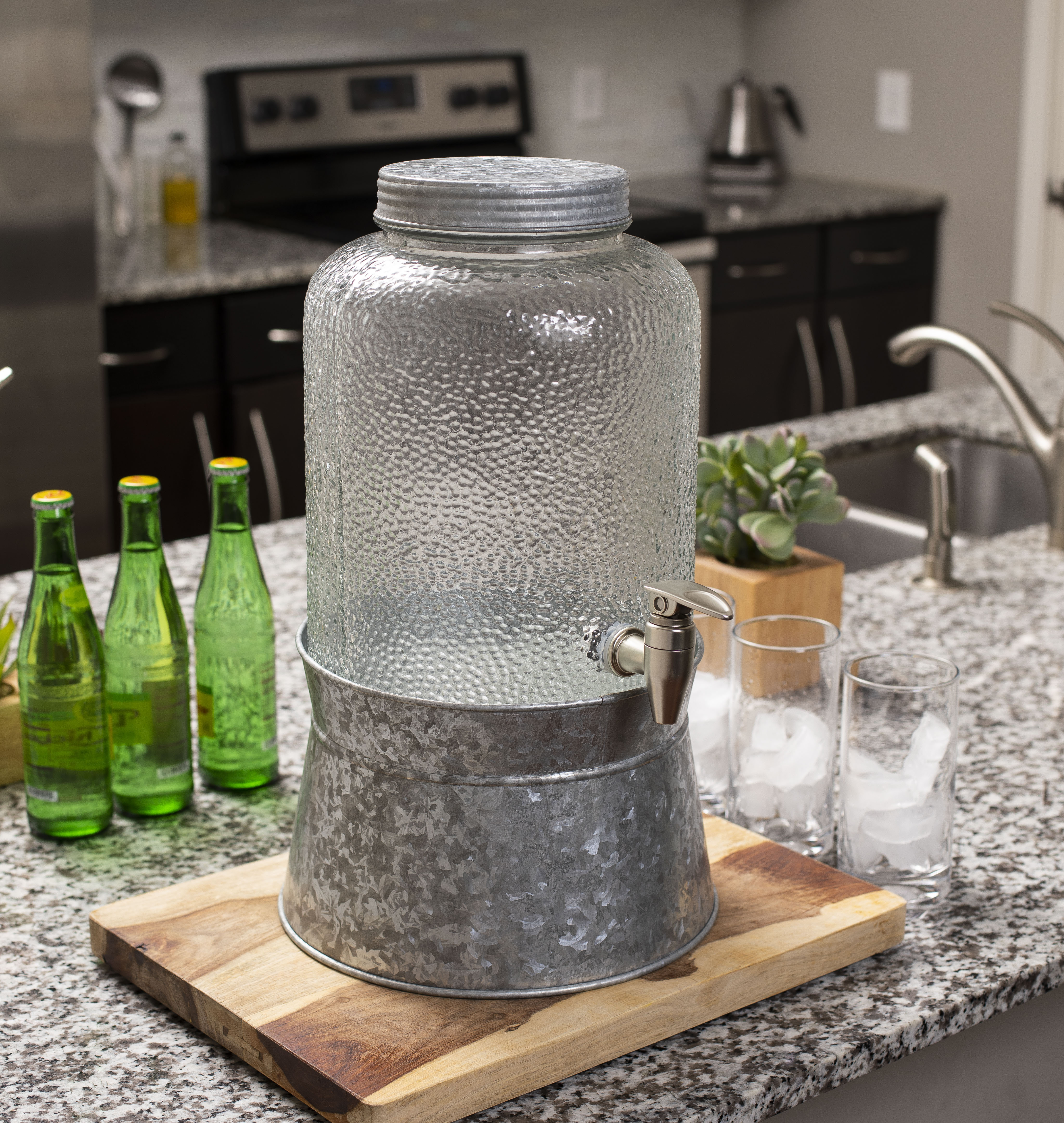 5 Gallon Water Dispenser Glass Niagara Copper Water Dispenser With Lid