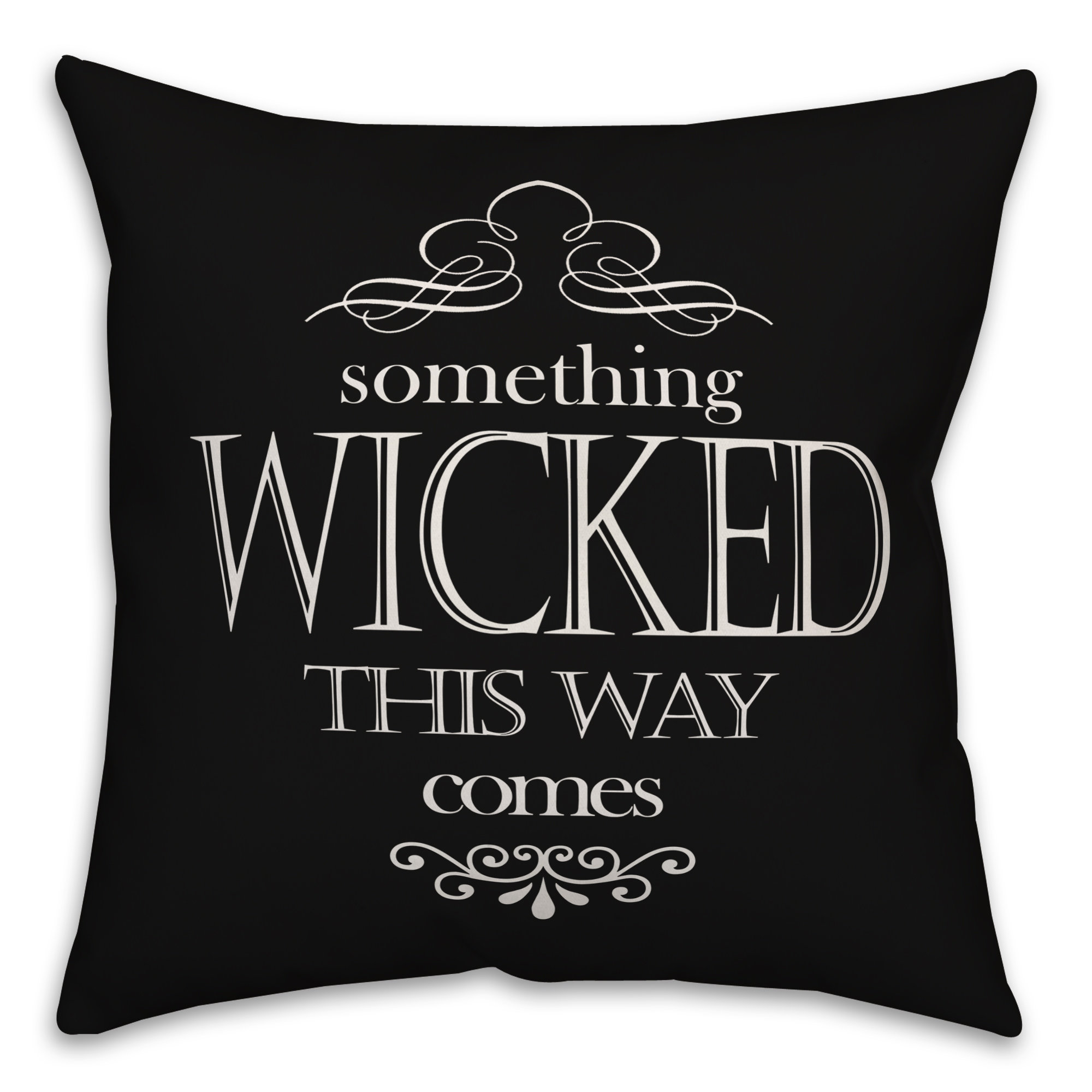 Designs Direct Creative Group Something Wicked This Way Throw Pillow ...