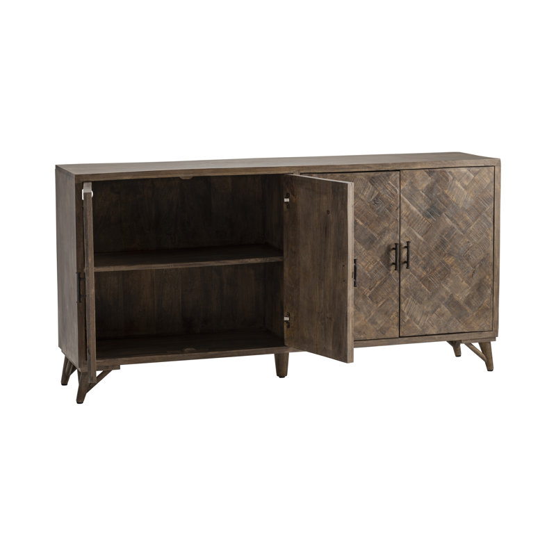 Union Rustic Ulrey Herringbone Sideboard | Wayfair