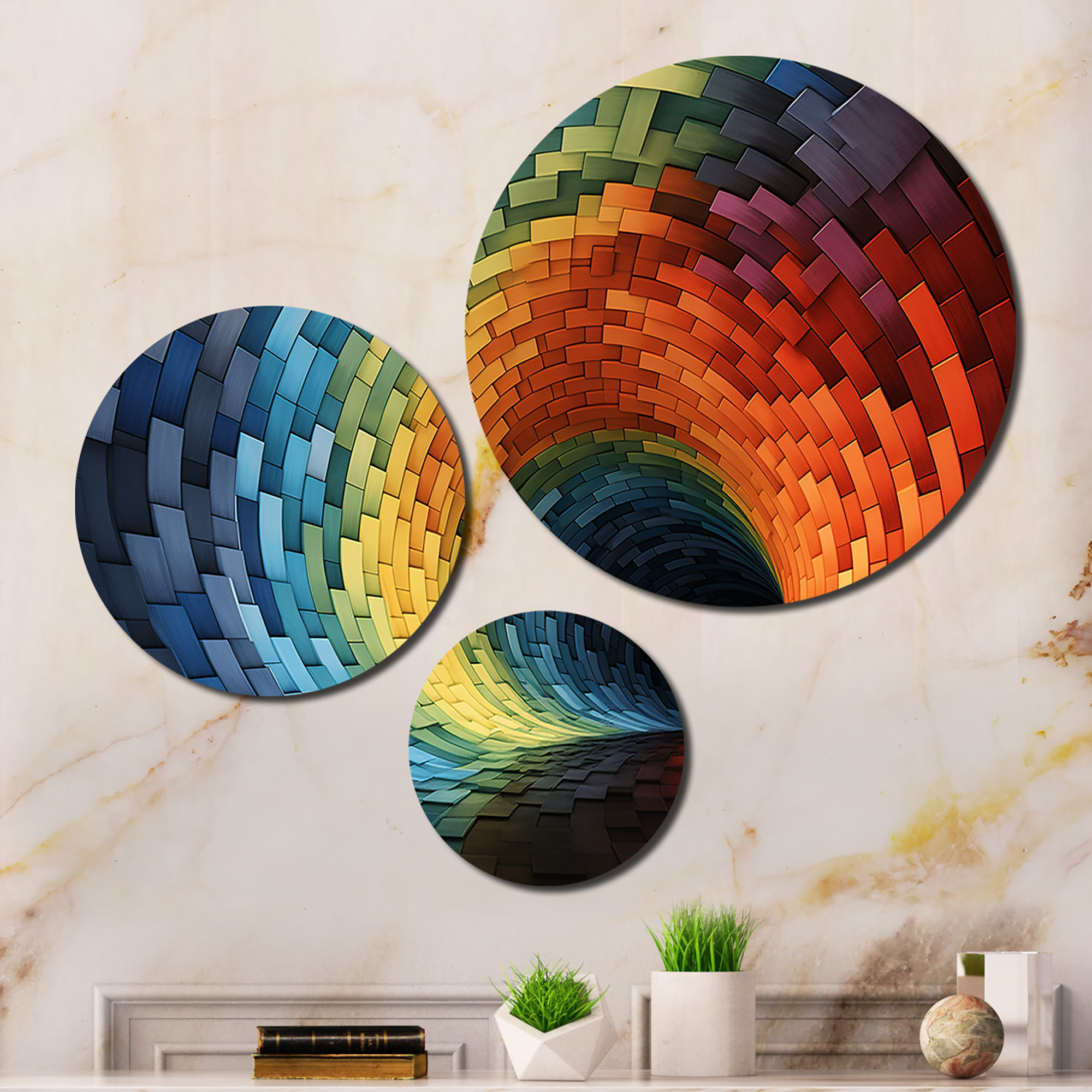 East Urban Home Abstract Wall Decor on Metal - Wayfair Canada