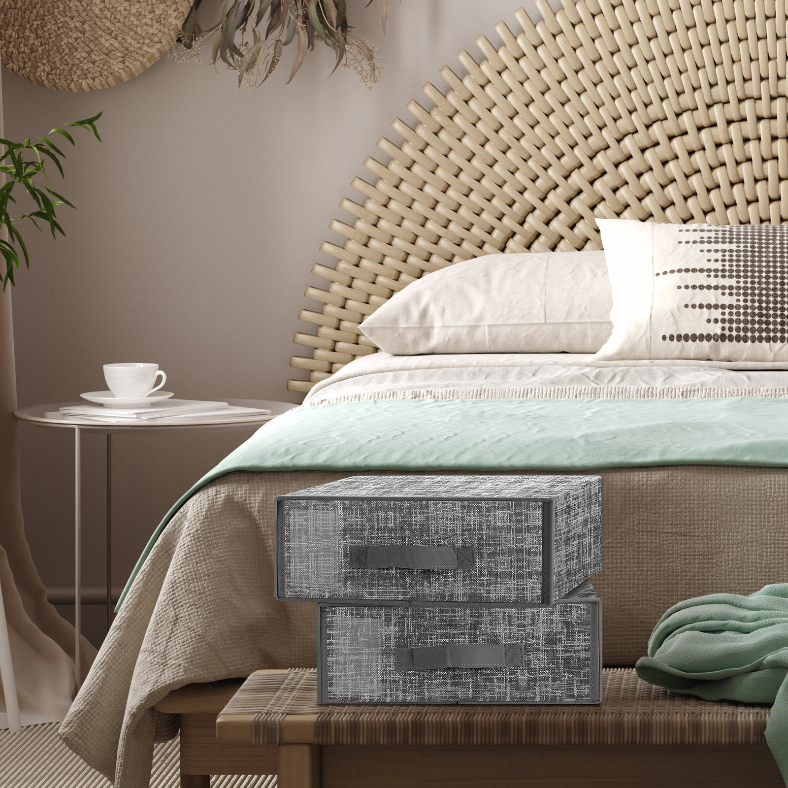 Rebrilliant Merwyn Fabric Drawer Liner | Wayfair