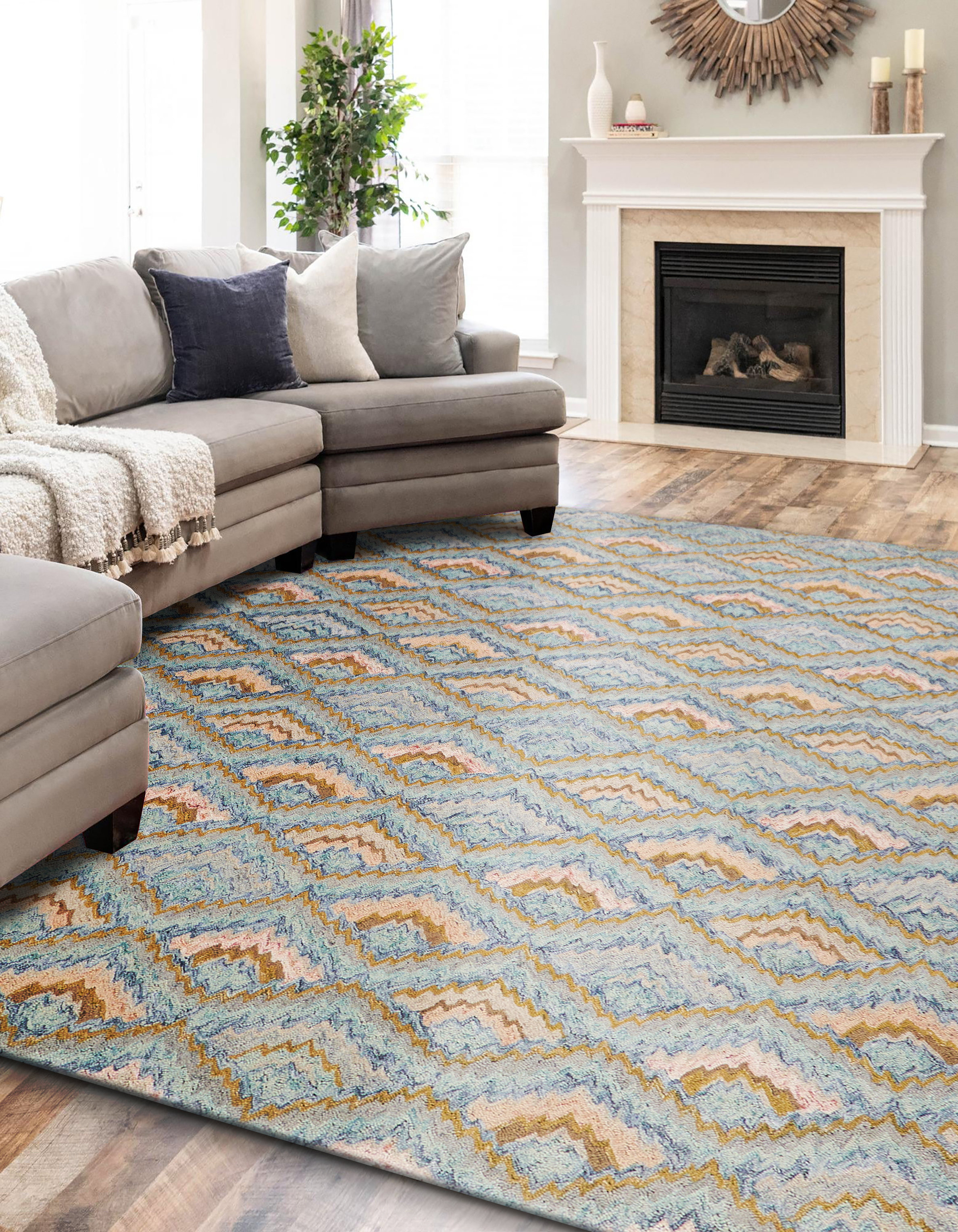EXQUISITE RUGS The MET X Exquisite Rugs Bargello Handmade New Zealand ...