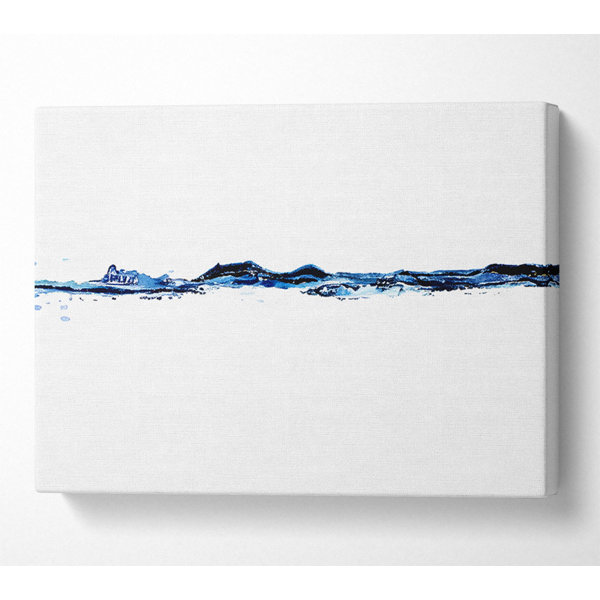 Latitude Run Water Line - Wrapped Canvas Art Prints | Wayfair.co.uk