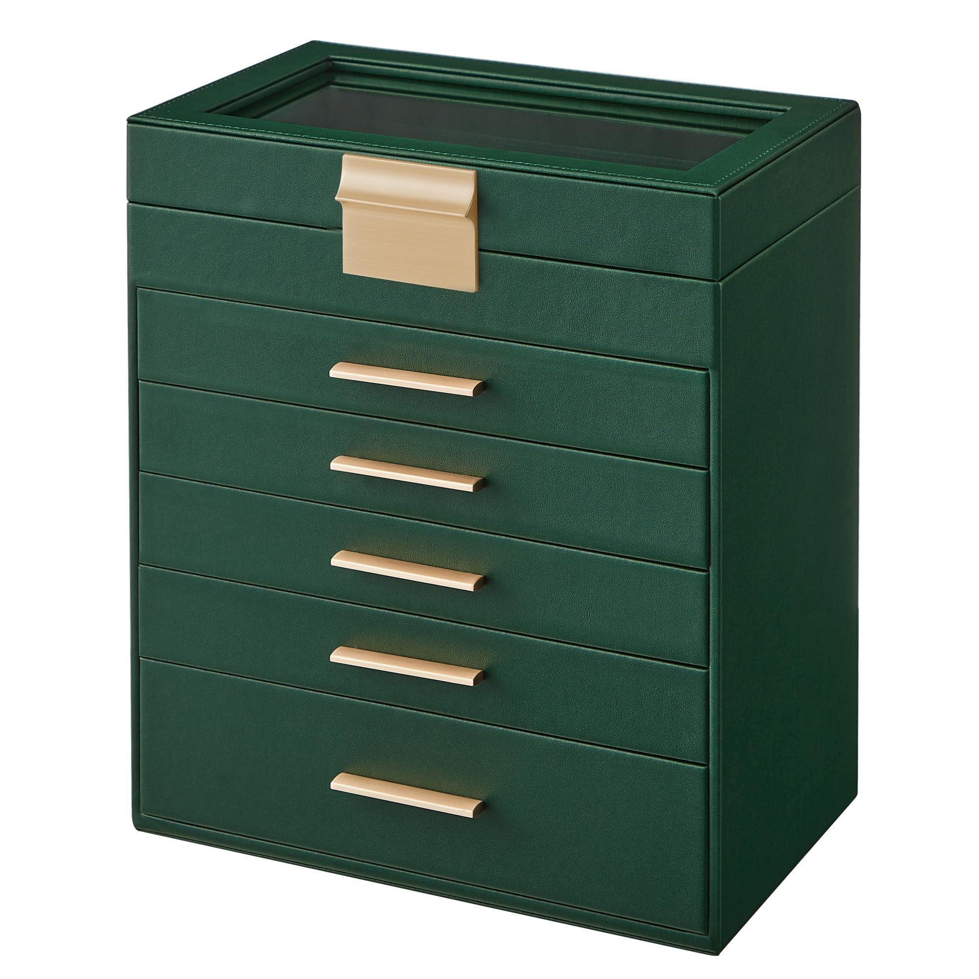Latitude Run® Jewelry Box + Drawers | Wayfair