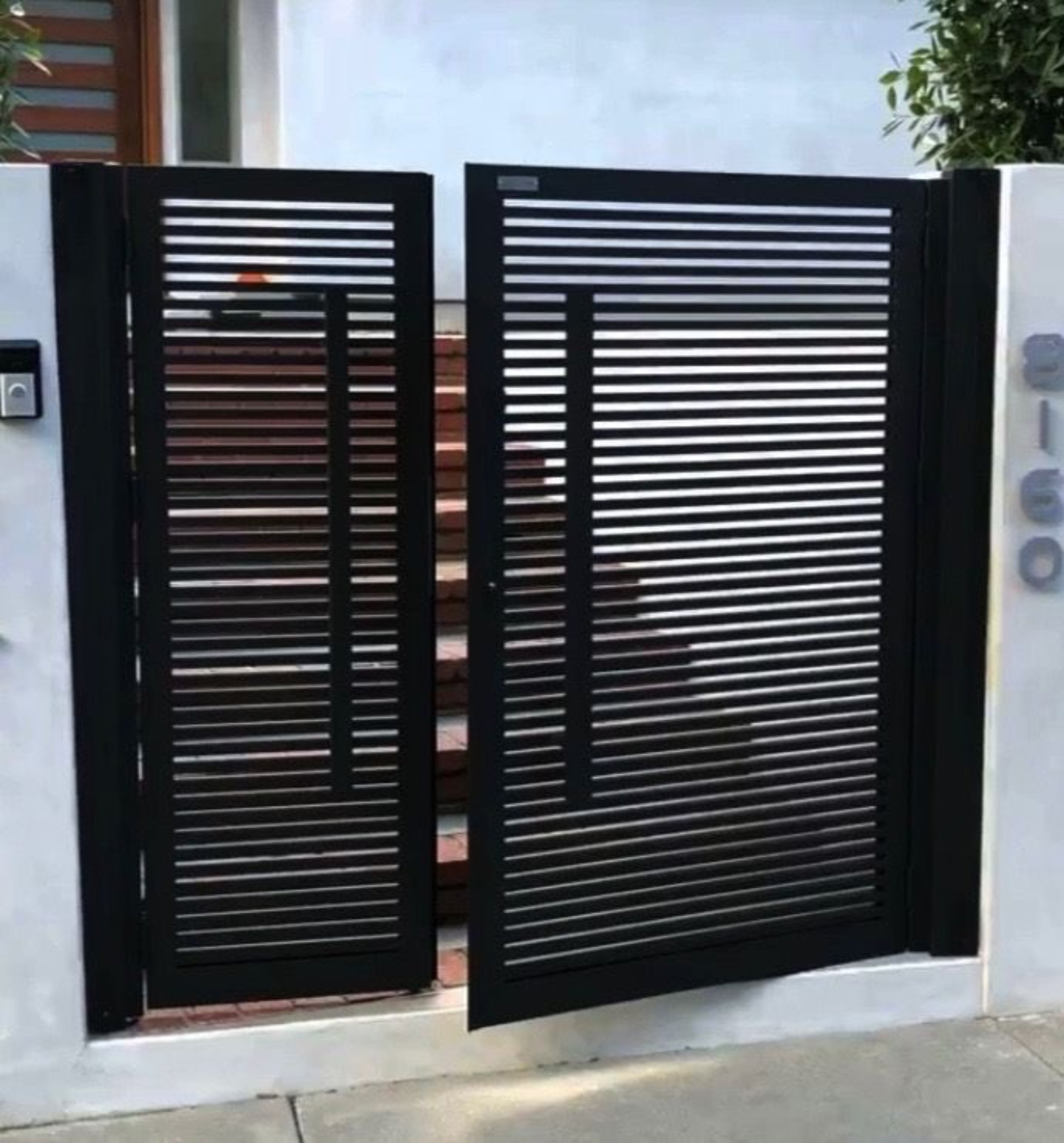 TAIMCO Classic Stripe Design Metal Gate - Wayfair Canada