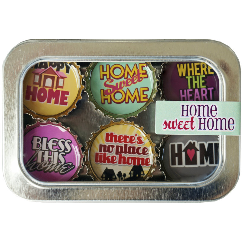 Kate's Magnets Home Sweet Home Magnets | Wayfair