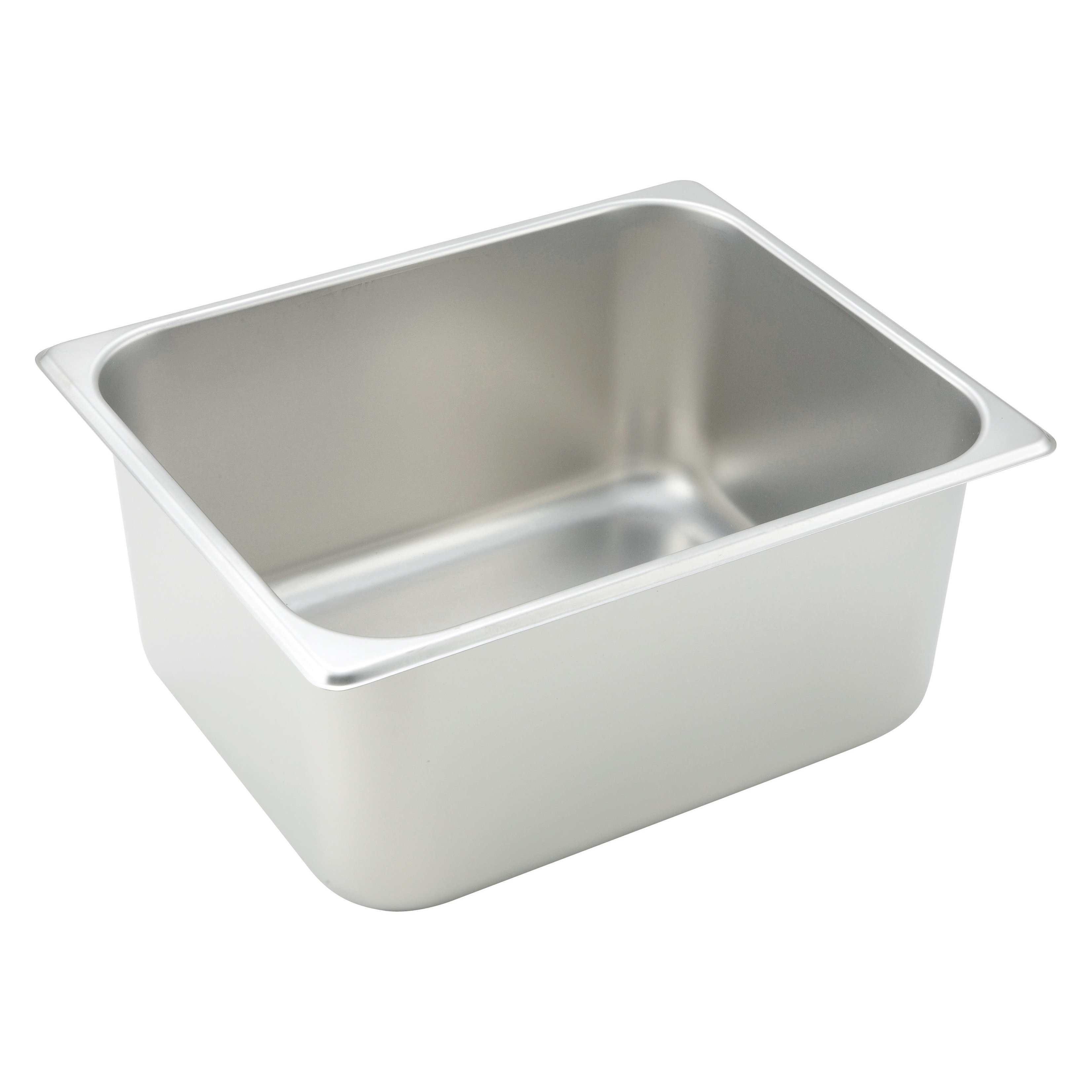 Winco Rectangle Stainless Steel Food Storage Container Set of 6 | Wayfair