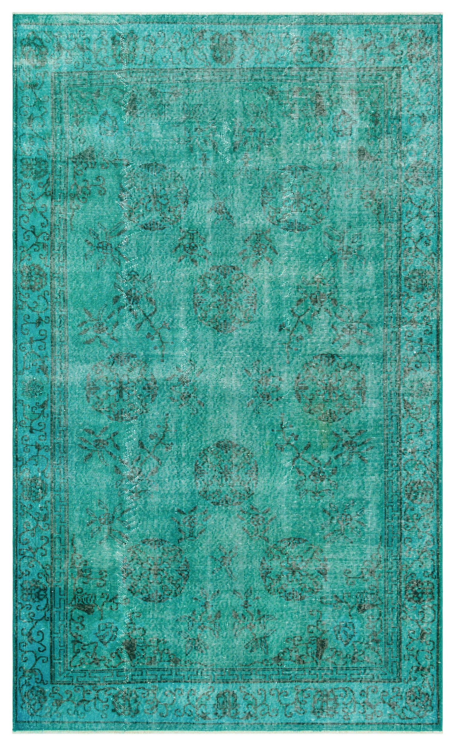 Aegean House Turquoise Vintage Wool Handmade Area Rug - Wayfair Canada