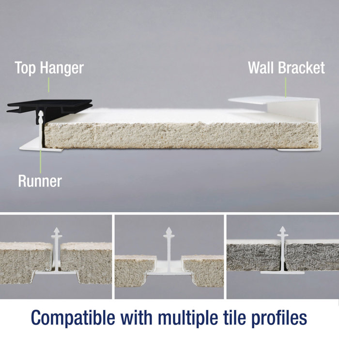 CeilingMAX 100sq ft Surface Mount Grid Kit & Reviews | Wayfair